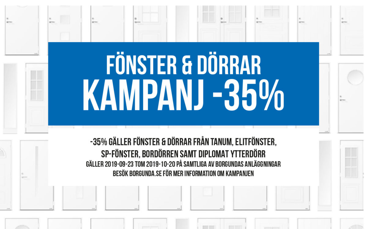 Pågående kampanjer och erbjudanden - Borgunda Bygghandel
