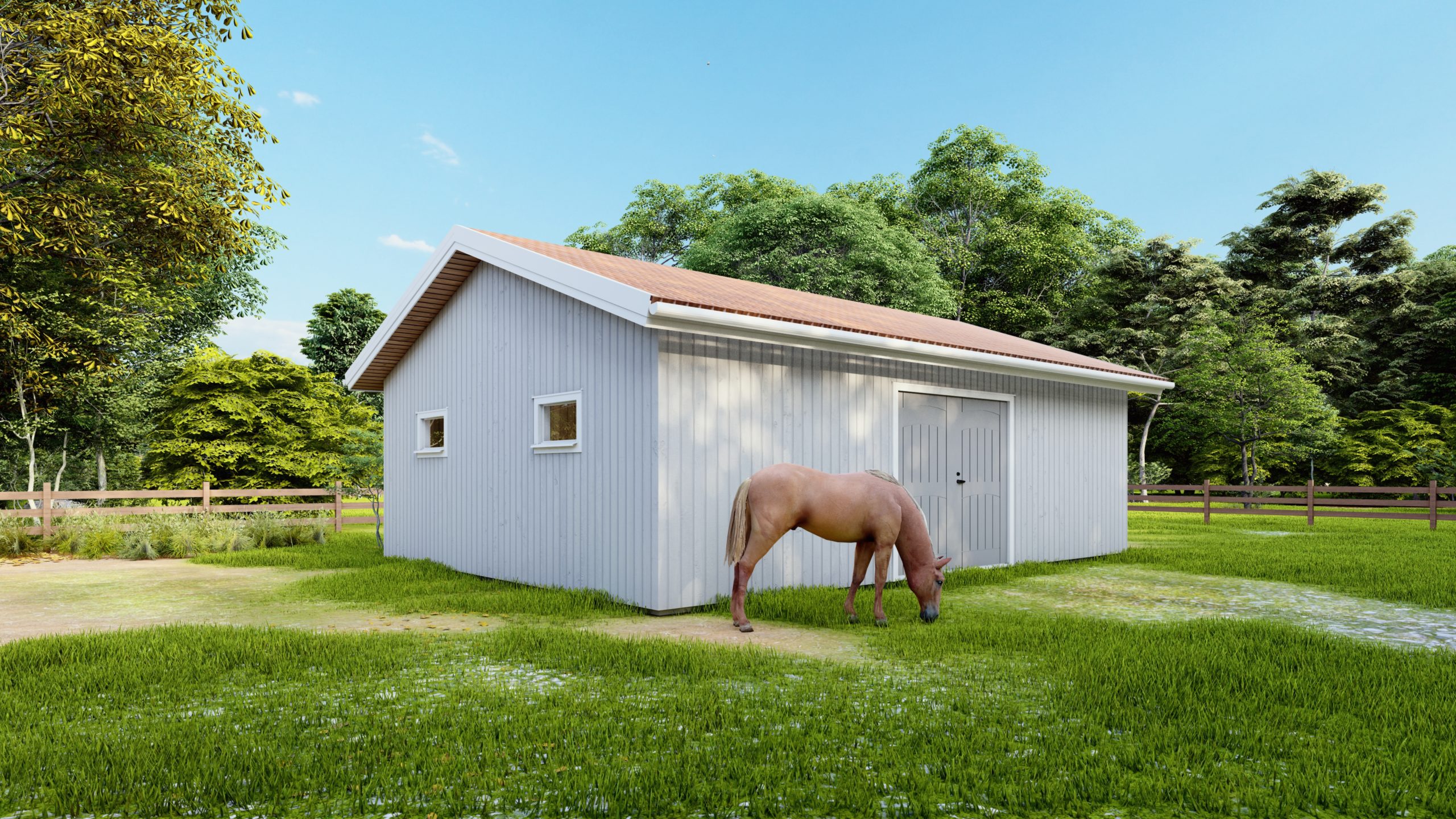 Bygg ditt stall - Borgunda Bygghandel AB